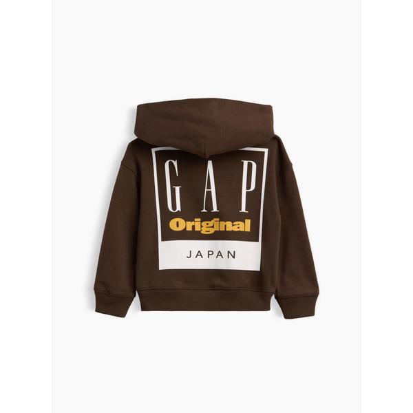 『タイムセール実施中』ZOZO問い合わせ番号:109448177ショップ:GAP，ギャップブランド:GAP，ギャップ商品名:ヴィンテージソフト フレンチテリー GAPロゴ ジップアップパーカー (幼児・ベビー)カテゴリ:トップス>スウ...