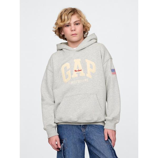 『タイムセール実施中』ZOZO問い合わせ番号:109448444ショップ:GAP，ギャップブランド:GAP，ギャップ商品名:ヴィンテージソフト NYC Times Square パーカー (キッズ)カテゴリ:トップス>パーカーブランド...