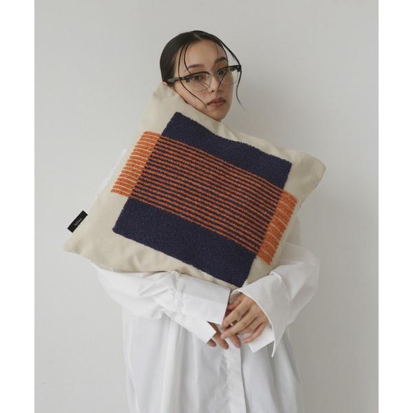 ZOZO問い合わせ番号:109521857ショップ:LIAN，リアンブランド:hellam home，へラムホーム商品名:異素材　パイルボーダークッションカテゴリ:インテリア>クッション/クッションカバーブランド品番:240R062H...