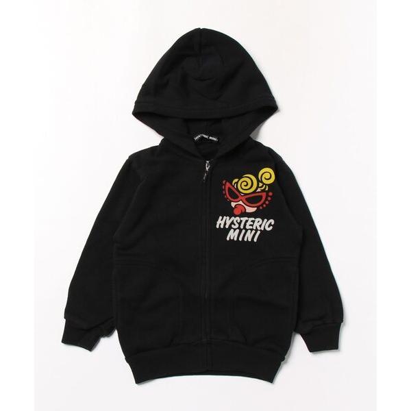 ZOZO問い合わせ番号:109522663ショップ:HYSTERIC MINI，ヒステリックミニブランド:HYSTERIC MINI，ヒステリックミニ商品名:MINI FACE WITH SPEECH BALLOON 裏毛 パーカーカテゴリ...