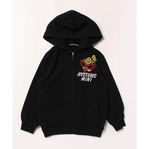 ZOZO問い合わせ番号:109522664ショップ:HYSTERIC MINI，ヒステリックミニブランド:HYSTERIC MINI，ヒステリックミニ商品名:MINI FACE WITH SPEECH BALLOON 裏毛 パーカーカテゴリ...