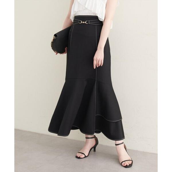 『タイムセール実施中』ZOZO問い合わせ番号:109562570ショップ:natural couture，ナチュラルクチュールブランド:natural couture，ナチュラルクチュール商品名:ビットベルト付きマーメイドスカートカテゴリ:...
