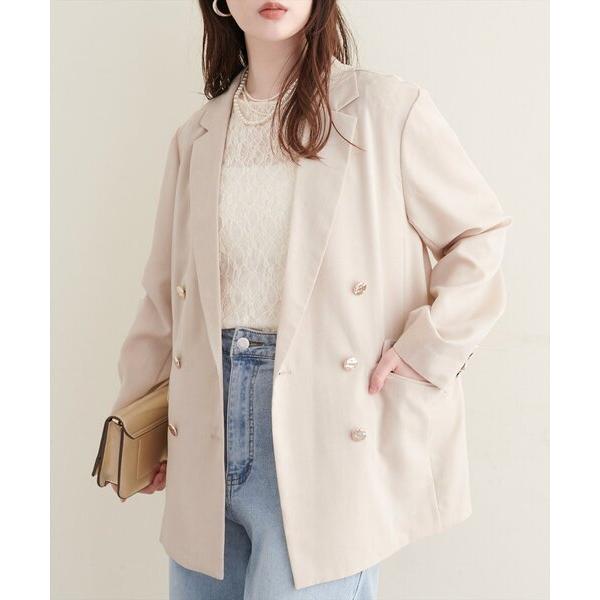 ZOZO問い合わせ番号:109562578ショップ:natural couture，ナチュラルクチュールブランド:natural couture，ナチュラルクチュール商品名:「sherbet line」UV接触冷感 金釦べこべこテーラージャ...