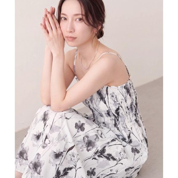ZOZO問い合わせ番号:109562581ショップ:natural couture，ナチュラルクチュールブランド:natural couture，ナチュラルクチュール商品名:シャーリングキャミワンピースカテゴリ:ワンピース/ドレス>ワ...