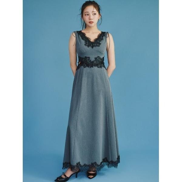 ZOZO問い合わせ番号:109599812ショップ:SNIDEL，スナイデルブランド:SNIDEL，スナイデル商品名:レーストリムバリエワンピースカテゴリ:ワンピース/ドレス>ワンピースブランド品番:SWFO264134素材:表地: ...