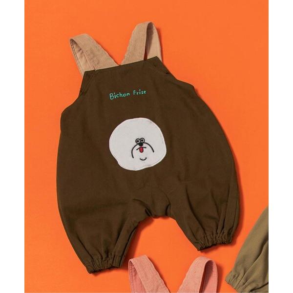 ※このアイテムは返品・交換対象外商品です。ZOZO問い合わせ番号:109600190ショップ:F.O.Online Store，エフオーオンラインストアブランド:BREEZE，ブリーズ商品名:Bpop どうぶつモチーフ付きサロペットカテゴリ...