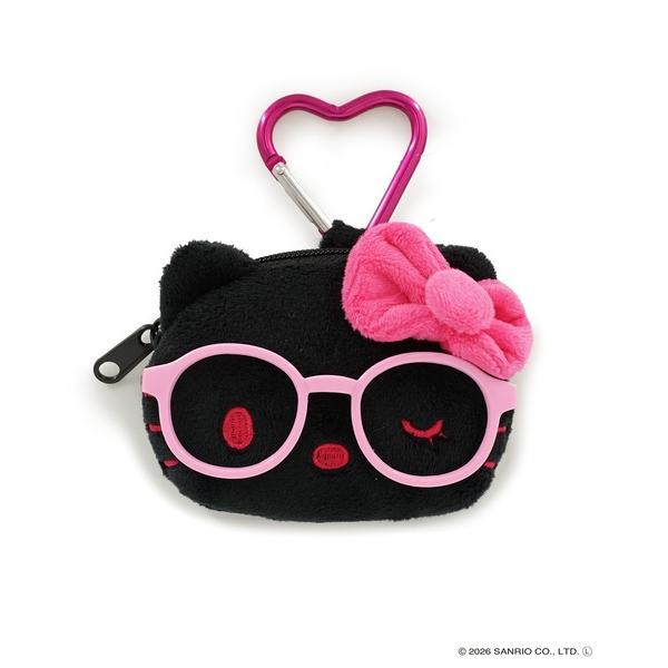 ZOZO問い合わせ番号:109600410ショップ:ELGAES，エルゲイスブランド:sanrio，サンリオ商品名:HELLO KITTY(ハローキティ) メガネフェイスコインケース KT-5161 / ハローキティカテゴリ:財布/小物&g...