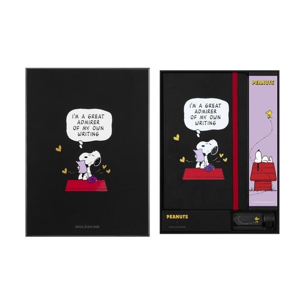 ZOZO問い合わせ番号:109603670ショップ:MOLESKINE，モレスキンブランド:MOLESKINE，モレスキン商品名:モレスキン × ピーナッツ ノートブック＆ブラックウィング鉛筆のセットカテゴリ:雑貨/ホビー>手帳/メモ...