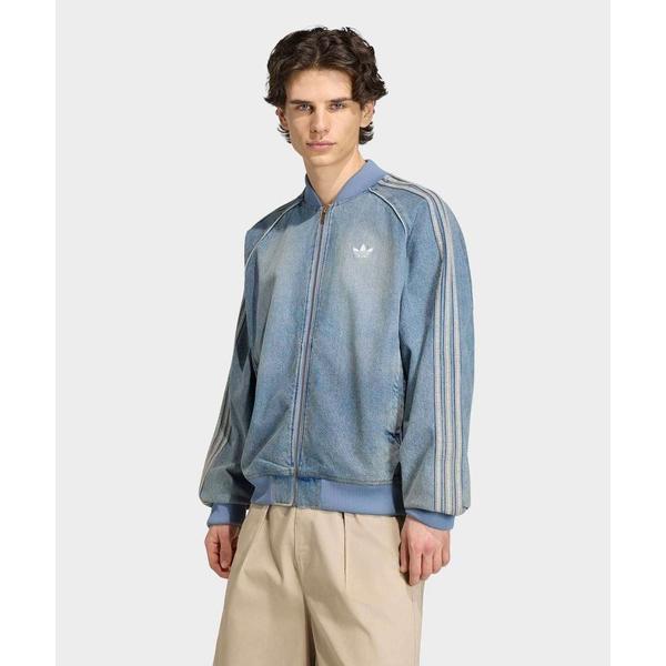 ZOZO問い合わせ番号:109604123ショップ:adidas，アディダスブランド:adidas，アディダス，adidas Originals，アディダスオリジナルス商品名:SST アディカラー デニム トラックトップ / ジャージ / ...