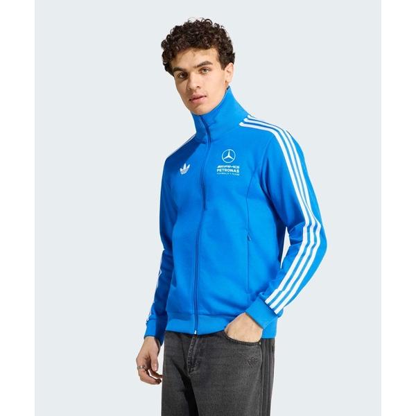 ZOZO問い合わせ番号:109604136ショップ:adidas，アディダスブランド:adidas，アディダス商品名:MERCEDES AMG PETRONAS FORMULA 1 TEAM ブルー ワンダー トラックトップ / ジャージ ...