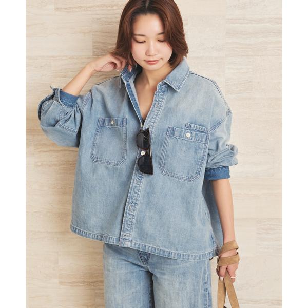 ZOZO問い合わせ番号:109607901ショップ:Plage，プラージュブランド:Plage，プラージュ商品名:ballon denim シャツカテゴリ:トップス>シャツ/ブラウスブランド品番:26050922719030素材:本体...