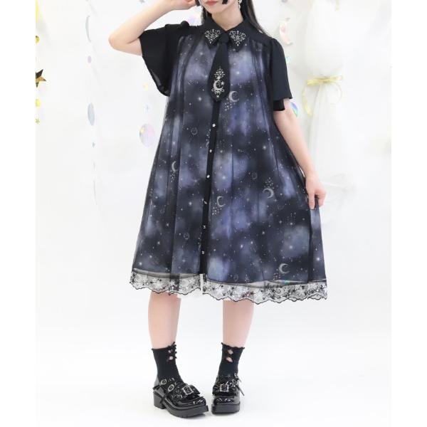 ZOZO問い合わせ番号:109644921ショップ:axes femme，アクシーズファムブランド:axes femme，アクシーズファム商品名:ルミナスムーン柄ワンピースカテゴリ:ワンピース/ドレス>ワンピースブランド品番:TS35...