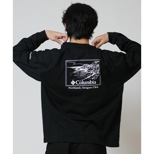 ZOZO問い合わせ番号:109647406ショップ:ムラサキスポーツ，ムラサキスポーツブランド:Columbia，コロンビア，ムラサキスポーツ，ムラサキスポーツ商品名:「ムラサキスポーツ別注」columbia/コロンビア バックプリント ロ...