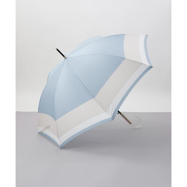 『セール実施中』ZOZO問い合わせ番号:109647597ショップ:AURORA，オーロラブランド:JILL STUART，ジルスチュアート商品名:「 JILL STUART（ジル スチュアート）」 バイカラー柄雨傘（長傘・耐風傘）カテゴリ...