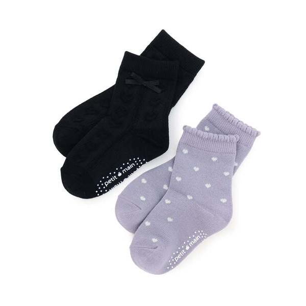 ※このアイテムは返品・交換対象外商品です。ZOZO問い合わせ番号:109684060ショップ:petit main，プティマインブランド:petit main，プティマイン商品名:ミニモチーフソックス2Pカテゴリ:レッグウェア>ソック...
