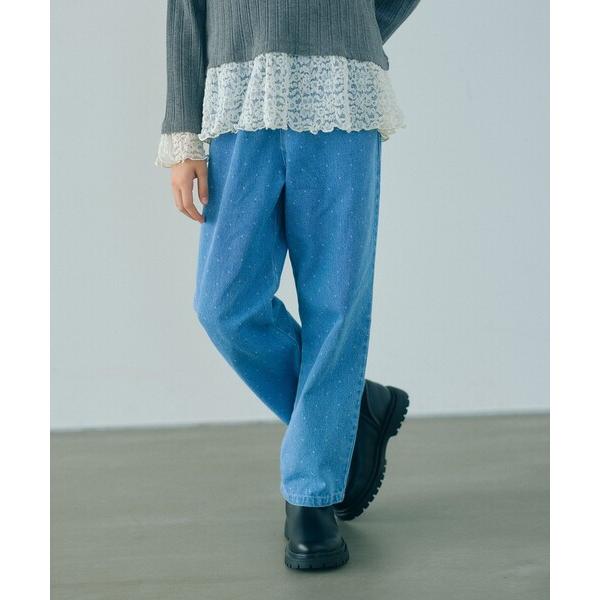 ZOZO問い合わせ番号:109720760ショップ:green label relaxing，グリーンレーベル リラクシングブランド:green label relaxing，グリーンレーベルリラクシング商品名:ドット ガールズ デニム /...