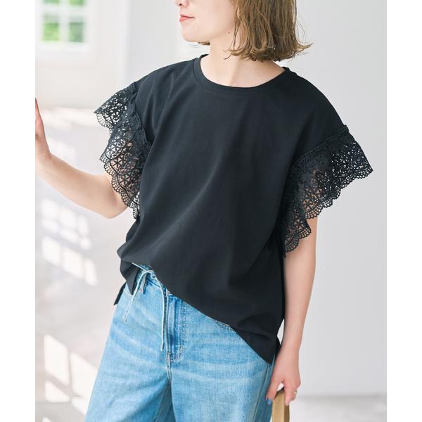 『セール実施中』ZOZO問い合わせ番号:109760188ショップ:Spick &amp; Span，スピック アンド スパンブランド:Spick &amp; Span，スピックアンドスパン商品名:「追加」ケミカルレーススリーブプルオーバー...