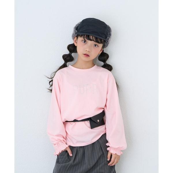 『タイムセール実施中』ZOZO問い合わせ番号:109761883ショップ:CIAOPANIC TYPY，チャオパニックティピーブランド:CIAOPANIC TYPY，チャオパニックティピー商品名:【KIDS】ZO限星スタッズロゴサイドギャザ...