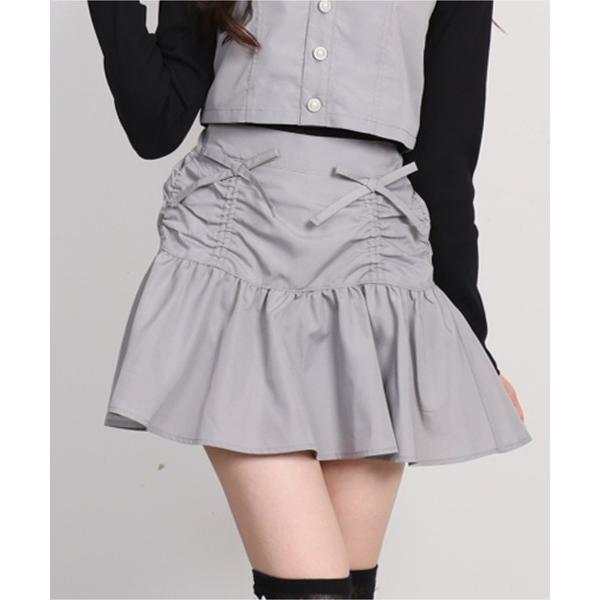 ZOZO問い合わせ番号:109761995ショップ:BABYDOLL，ベビードールブランド:PINKHUNT，ピンクハント商品名:PINKHUNT ウエストシャーリングスカート 1883Kカテゴリ:スカート>スカートブランド品番:PH...