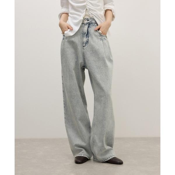 ZOZO問い合わせ番号:109763326ショップ:ADAM ET ROPE'，アダムエロペブランド:ADAM ET ROPE'，アダムエロペ商品名:「WEB限定」ポケットタックセミワイドデニムカテゴリ:パンツ>デニムパンツブランド品...