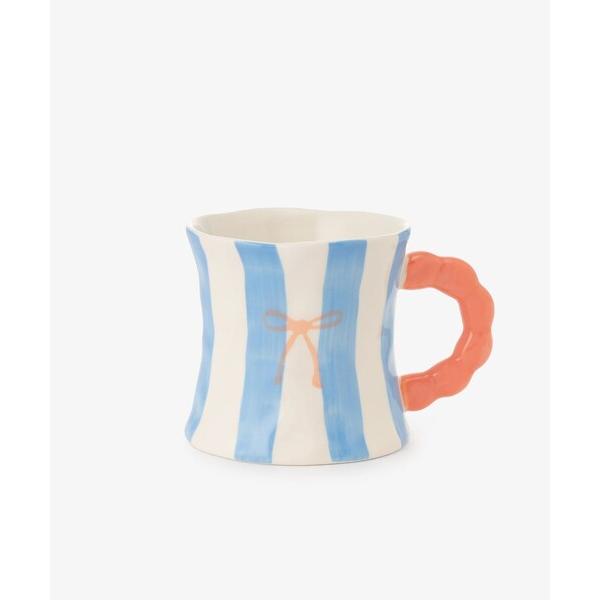 ZOZO問い合わせ番号:109800663ショップ:Afternoon Tea LIVING，アフタヌーンティー・リビングブランド:Afternoon Tea，アフタヌーンティー商品名:マグカップ 400ml リボンカテゴリ:食器/キッチン...