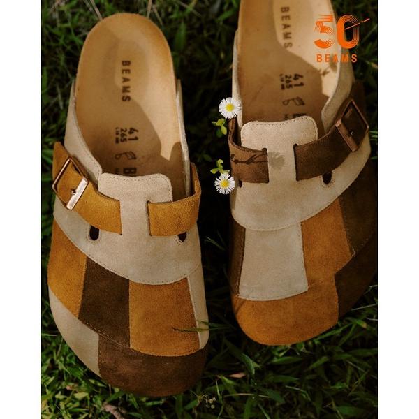 ZOZO問い合わせ番号:109801185ショップ:BEAMS MEN，ビームス メンブランド:BIRKENSTOCK，ビルケンシュトック，BEAMS，ビームス商品名:「別注」BIRKENSTOCK / BOSTON PATCH WORKカ...