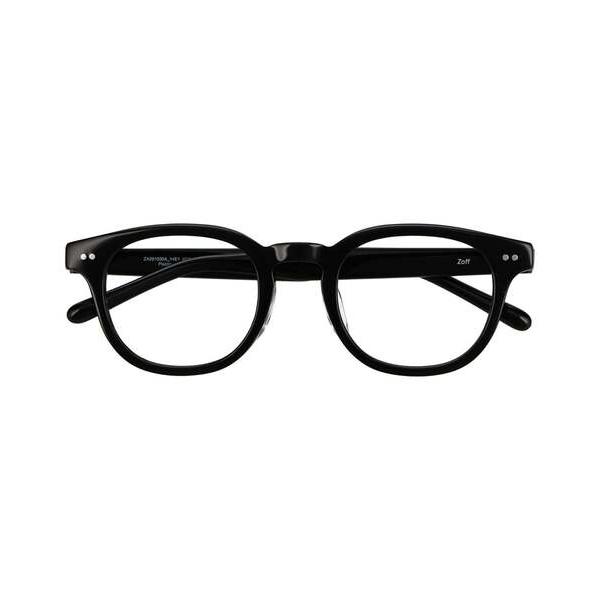 ZOZO問い合わせ番号:109803883ショップ:Zoff，ゾフブランド:Zoff，ゾフ商品名:ウェリントン型 メガネ｜軽量 太縁 黒縁フレーム 眼鏡 検眼調整 伊達メガネ 度付きレンズ交換 度あり 度なし レディース ユニセックス おし...