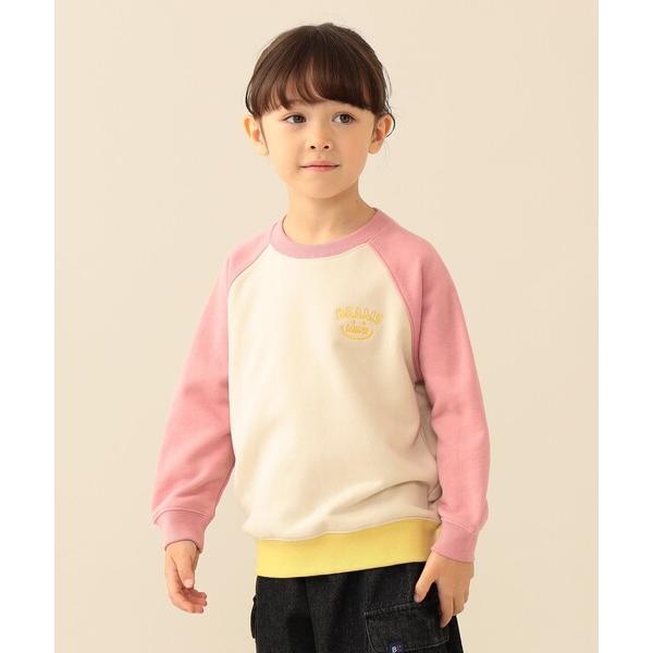 ZOZO問い合わせ番号:109841140ショップ:BEAMS HEART，ビームスハートブランド:BEAMS mini，ビームスミニ商品名:ラグラン スマイル プルオーバー 2026FW （90〜140cm）通園 通学 スウェットカテゴリ...