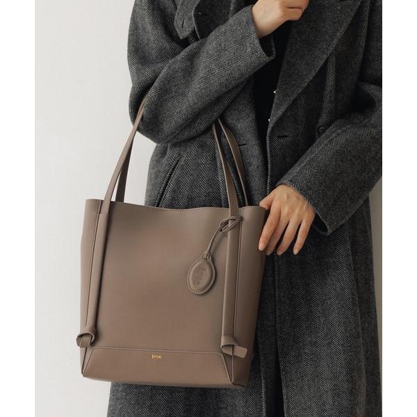 ZOZO問い合わせ番号:109844341ショップ:ROPE'，ロぺブランド:ROPE'，ロペ商品名:「E'POR」KNOT BAG Medium/軽量・撥水・通勤・26AW新型カテゴリ:バッグ>トートバッグブランド品番:2026-C...