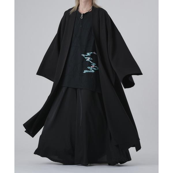 ZOZO問い合わせ番号:109844420ショップ:Ellno Loset，エルノロゼットブランド:狐独，コドク商品名:キモノオビロングハオリジャケット/SETUP対応カテゴリ:ジャケット/アウター>その他アウターブランド品番:105...