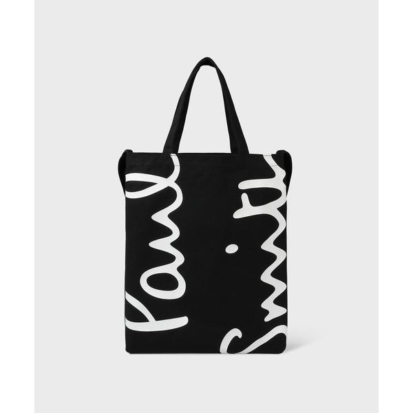 ZOZO問い合わせ番号:109844604ショップ:Paul Smith，ポール・スミスブランド:Paul Smith，ポールスミス商品名:“Cropped Logo” コットン トートバッグ「553983 STOTE」カテゴリ:バッグ&g...