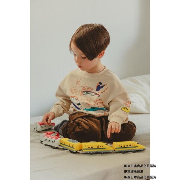 ZOZO問い合わせ番号:109880843ショップ:BEAMS HEART，ビームスハートブランド:BEAMS mini，ビームスミニ商品名:JR 新幹線 スウェット プルオーバー 2026FW（90〜130cm）こまち ドクターイエロー ...