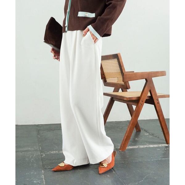 ZOZO問い合わせ番号:109881865ショップ:NOLLEY'S，ノーリーズブランド:NOLLEY'S，ノーリーズ商品名:ウォッシャブルカルゼイージーワイドパンツカテゴリ:パンツ>その他パンツブランド品番:6-0035-2-09-...