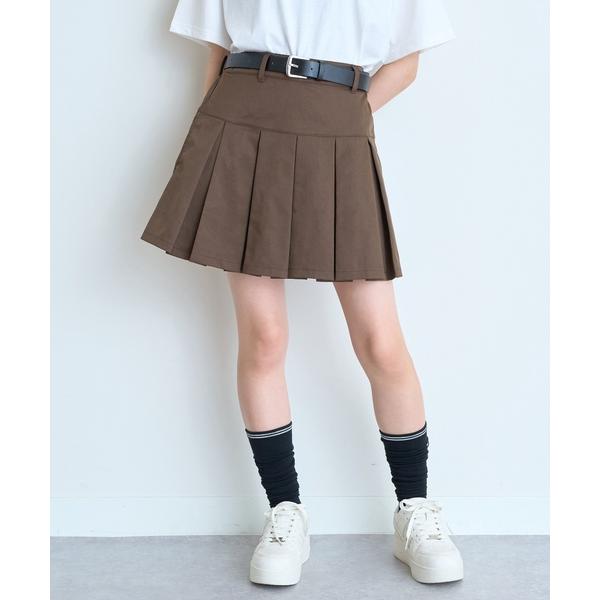 ZOZO問い合わせ番号:109920188ショップ:NARUMIYA ONLINE，ナルミヤ オンラインブランド:LOVETOXIC，ラブトキシック商品名:「イージーケア」ベルトつきプリーツスカートカテゴリ:スカート>スカートブランド...