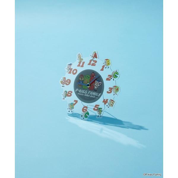 ZOZO問い合わせ番号:109920398ショップ:niko and...，ニコアンドブランド:niko and...，ニコアンド商品名:「P-kies Family」コラボ2WAY時計カテゴリ:インテリア>置時計ブランド品番:678...