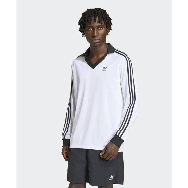 『セール実施中』ZOZO問い合わせ番号:109959487ショップ:adidas，アディダスブランド:adidas，アディダス，adidas Originals，アディダスオリジナルス商品名:アディカラー ピケ サッカー長袖Tシャツ / ロ...