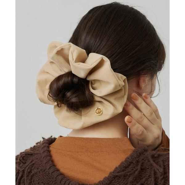 ZOZO問い合わせ番号:109960823ショップ:OLUN，オルンブランド:OLUN，オルン商品名:OLUN” Motif Velvet Scrunchie/”OLUN”モチーフベロアシュシュカテゴリ:ヘアアクセサリー>シュシュブラ...