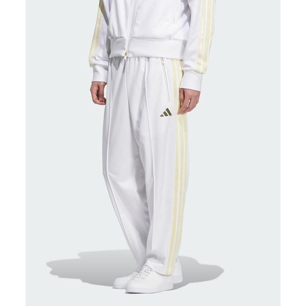『タイムセール実施中』ZOZO問い合わせ番号:109999804ショップ:adidas，アディダスブランド:adidas，アディダス商品名:Stadium Gold ルーズフィット フルレングス オープンヘム トラックパンツ / アディダス...