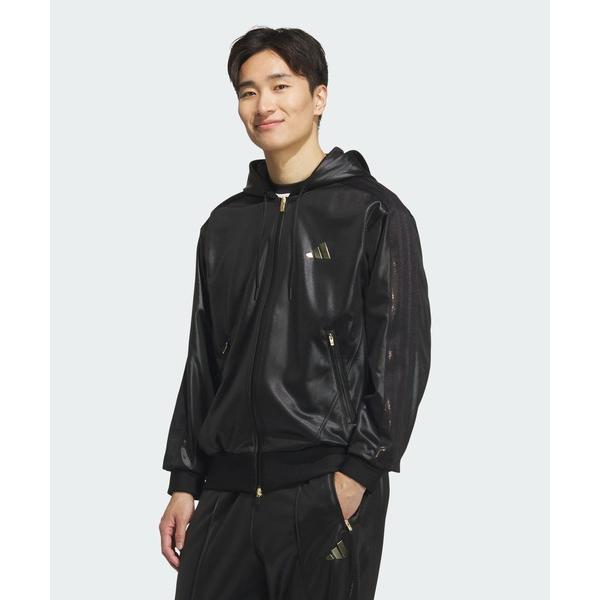 『セール実施中』ZOZO問い合わせ番号:109999805ショップ:adidas，アディダスブランド:adidas，アディダス商品名:Stadium Gold ルーズフィット フード付きトラックトップ / ジャージ / アディダス adid...