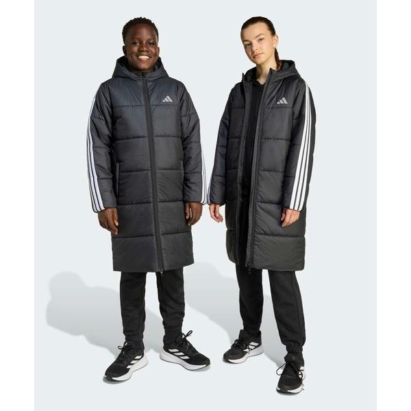 ZOZO問い合わせ番号:110000064ショップ:adidas，アディダスブランド:adidas，アディダス商品名:ロングコート キッズ / アディダス adidasカテゴリ:ジャケット/アウター>ダウンジャケット/コートブランド品...