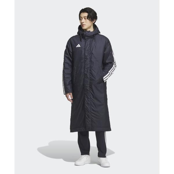 『タイムセール実施中』ZOZO問い合わせ番号:110000324ショップ:adidas，アディダスブランド:adidas，アディダス商品名:スリーストライプス ルーズフィット ロング ボアコート / アディダス adidasカテゴリ:ジャケ...
