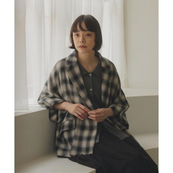 『タイムセール実施中』ZOZO問い合わせ番号:110001564ショップ:studio CLIP，スタディオクリップブランド:studio CLIP，スタディオクリップ商品名:「natural by clip」チェックハーフスリーブジャケッ...
