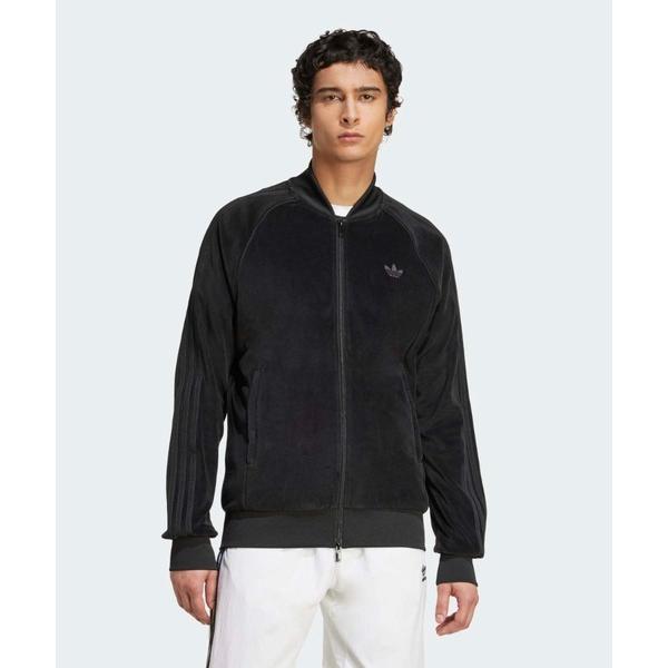 『セール実施中』ZOZO問い合わせ番号:110001979ショップ:adidas，アディダスブランド:adidas，アディダス，adidas Originals，アディダスオリジナルス商品名:SST アディカラー ベロア トラックトップ /...