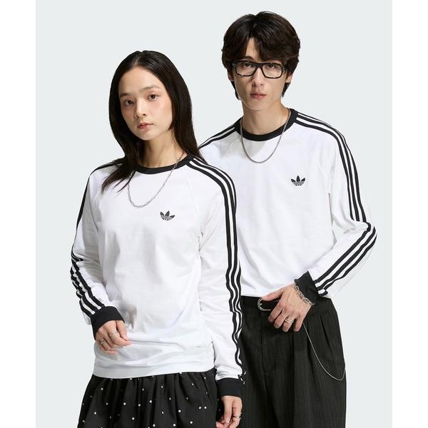 ZOZO問い合わせ番号:110002174ショップ:adidas，アディダスブランド:adidas，アディダス，adidas Originals，アディダスオリジナルス商品名:スリーストライプス ロングスリーブ Tシャツ / ロンT / ア...