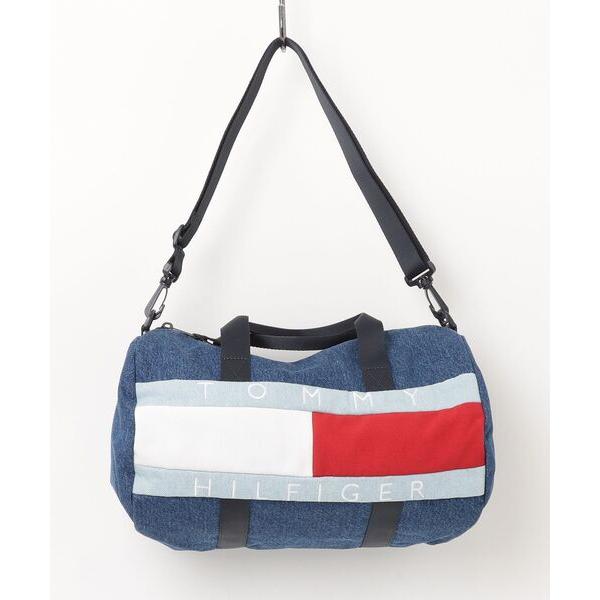 ZOZO問い合わせ番号:110002497ショップ:TOMMY HILFIGER，トミー ヒルフィガーブランド:TOMMY HILFIGER，トミーヒルフィガー商品名:KIDS ヘリテージデニムスポーツバッグカテゴリ:バッグ>ドラムバ...