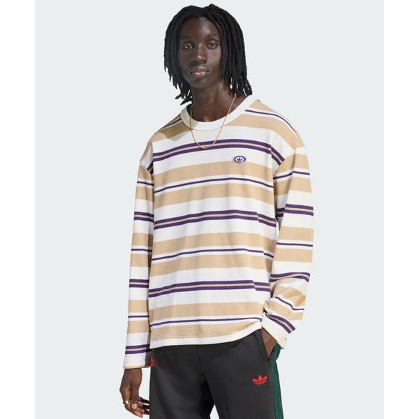 『タイムセール実施中』ZOZO問い合わせ番号:110038605ショップ:adidas，アディダスブランド:adidas，アディダス，adidas Originals，アディダスオリジナルス商品名:90sオルタナティブスポーツ長袖ストライプ...