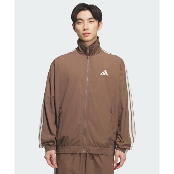 『タイムセール実施中』ZOZO問い合わせ番号:110040041ショップ:adidas，アディダスブランド:adidas，アディダス商品名:スタジアム ライト ツイル ルーズフィット トラックジャケット / ジャージ / アディダス adi...