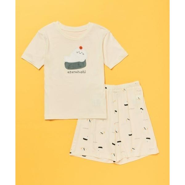 ZOZO問い合わせ番号:110041159ショップ:tutuanna，チュチュアンナブランド:tutuanna，チュチュアンナ商品名:「キッズ」レーヨン混アニマル柄半袖パジャマカテゴリ:ルームウェア>ルームウェア/パジャマブランド品番...