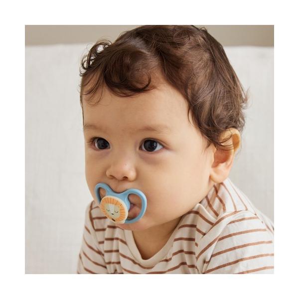 ZOZO問い合わせ番号:110043508ショップ:DADWAY，ダッドウェイブランド:DADWAY，ダッドウェイ商品名:NUK おしゃぶりエアナイト(ケース付き) ライオンカテゴリ:ママ＆ベビー>マタニティウェア/グッズブランド品番...