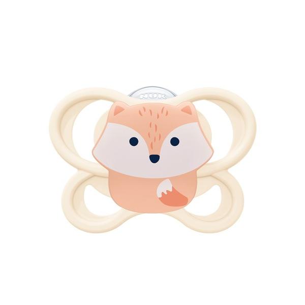 ZOZO問い合わせ番号:110043803ショップ:DADWAY，ダッドウェイブランド:DADWAY，ダッドウェイ商品名:NUK おしゃぶりエア(ケース付き)/0-6/きつねカテゴリ:ママ＆ベビー>マタニティウェア/グッズブランド品番...